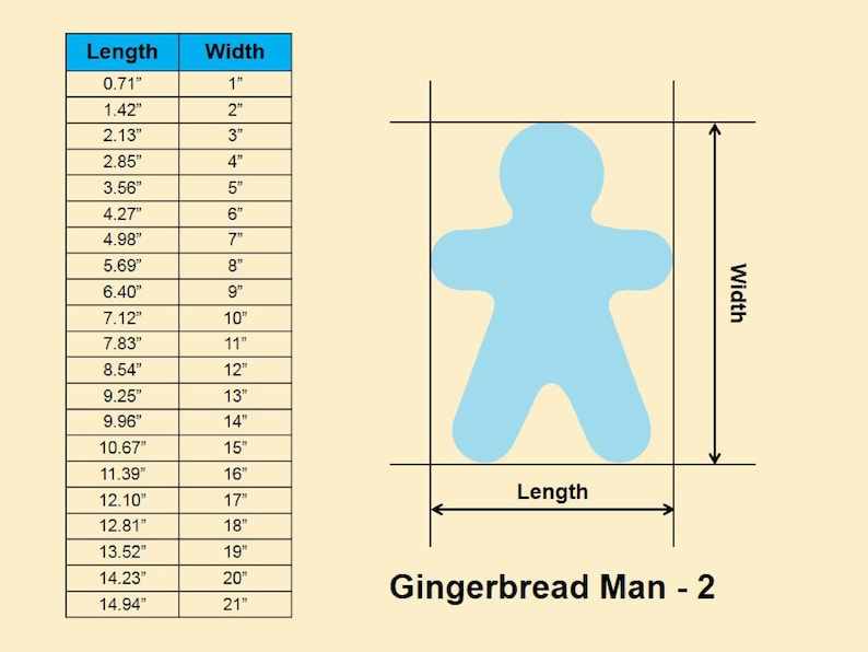 Christmas Gingerbread Man & Girl - Multiple Sizes - Laser Cut ...