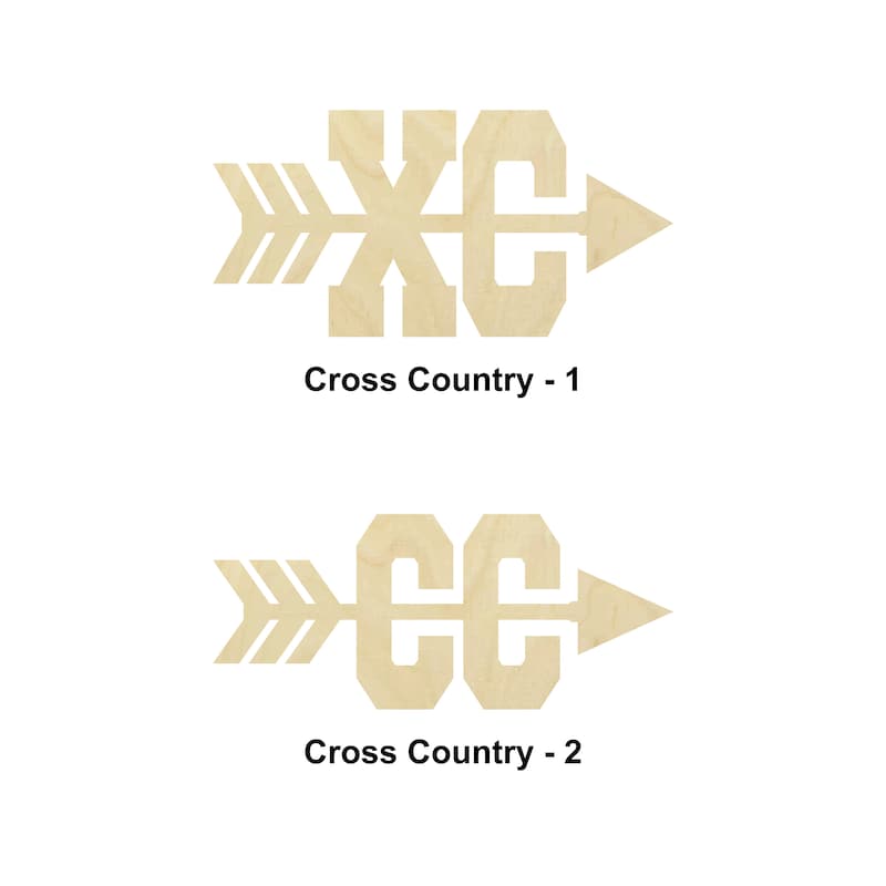 Cross Country Arrow - Etsy