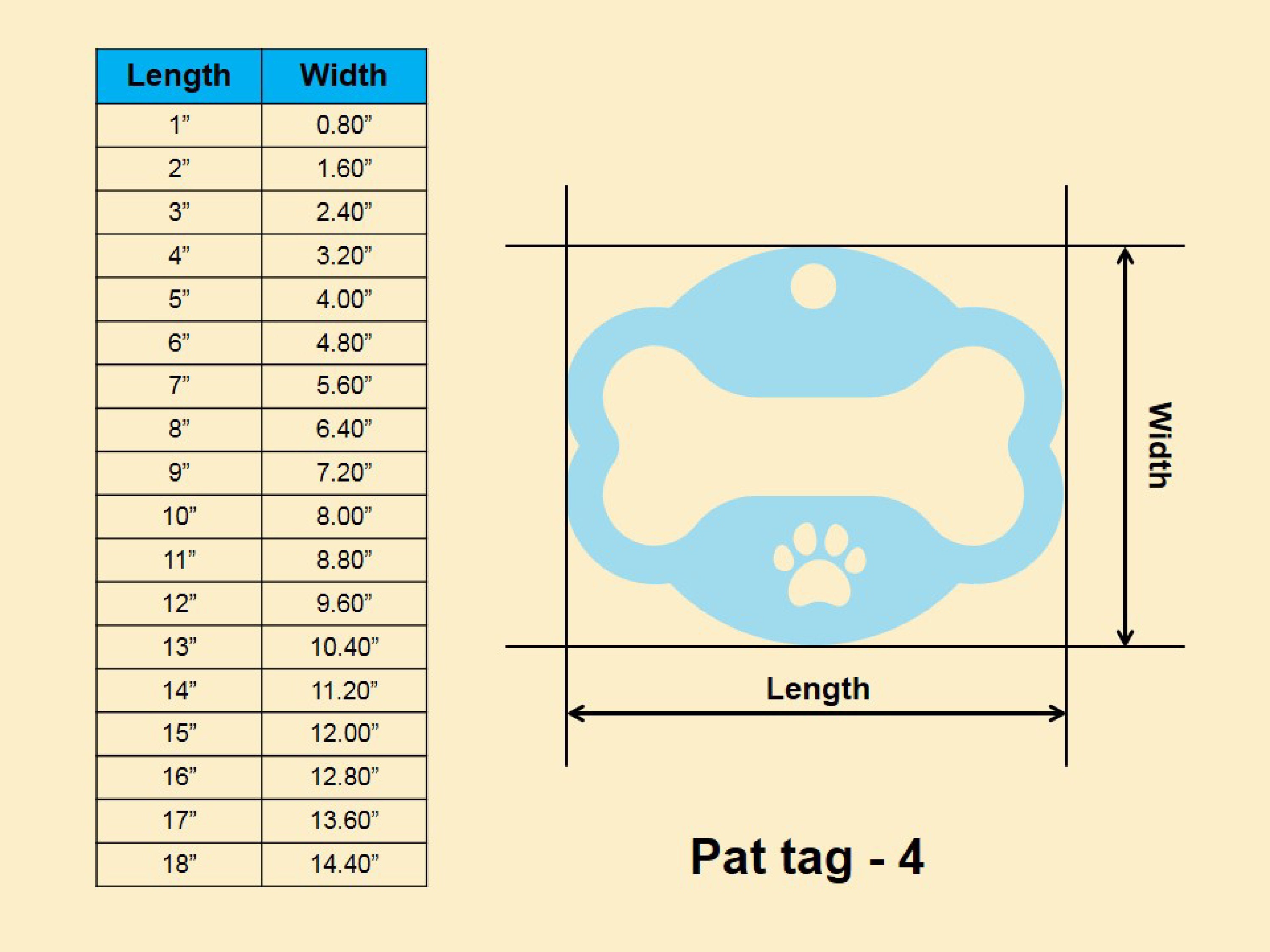 Pat Tag-dog Tag-cat Tag-dog Bone Multiple Sizes Laser Cut - Etsy UK