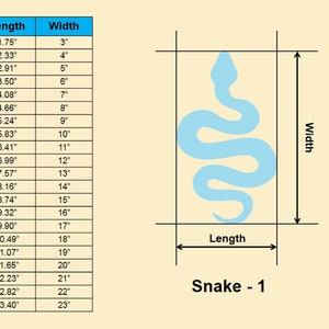 Snake Animal- Multiple Sizes - Laser Cut Unfinished Wood Cutout Shapes ...