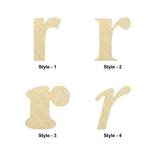 Wooden Letter R - Etsy