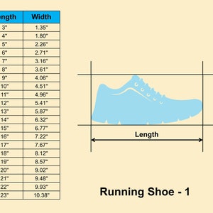 Running Shoe Shape Wooden - Multiple Sizes - Laser Cut Unfinished Wood ...