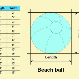Beach Ball - Multiple Sizes - Laser Cut Unfinished Wood Cutout Shapes ...