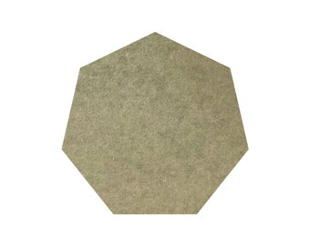 Heptagon Shape, Clear Acrylic Craft Blank, Colored Acrylic Blank - Etsy