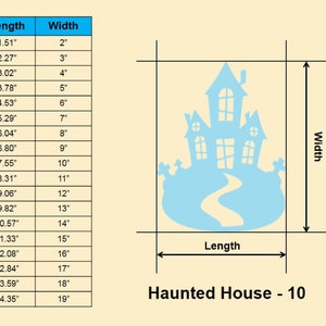 Halloween Haunted House Shape - Multiple Sizes-laser Cut Unfinished ...