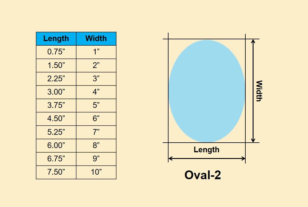 Oval Shape Multiple Sizes Laser Cut Unfinished Wood Cutout | Etsy