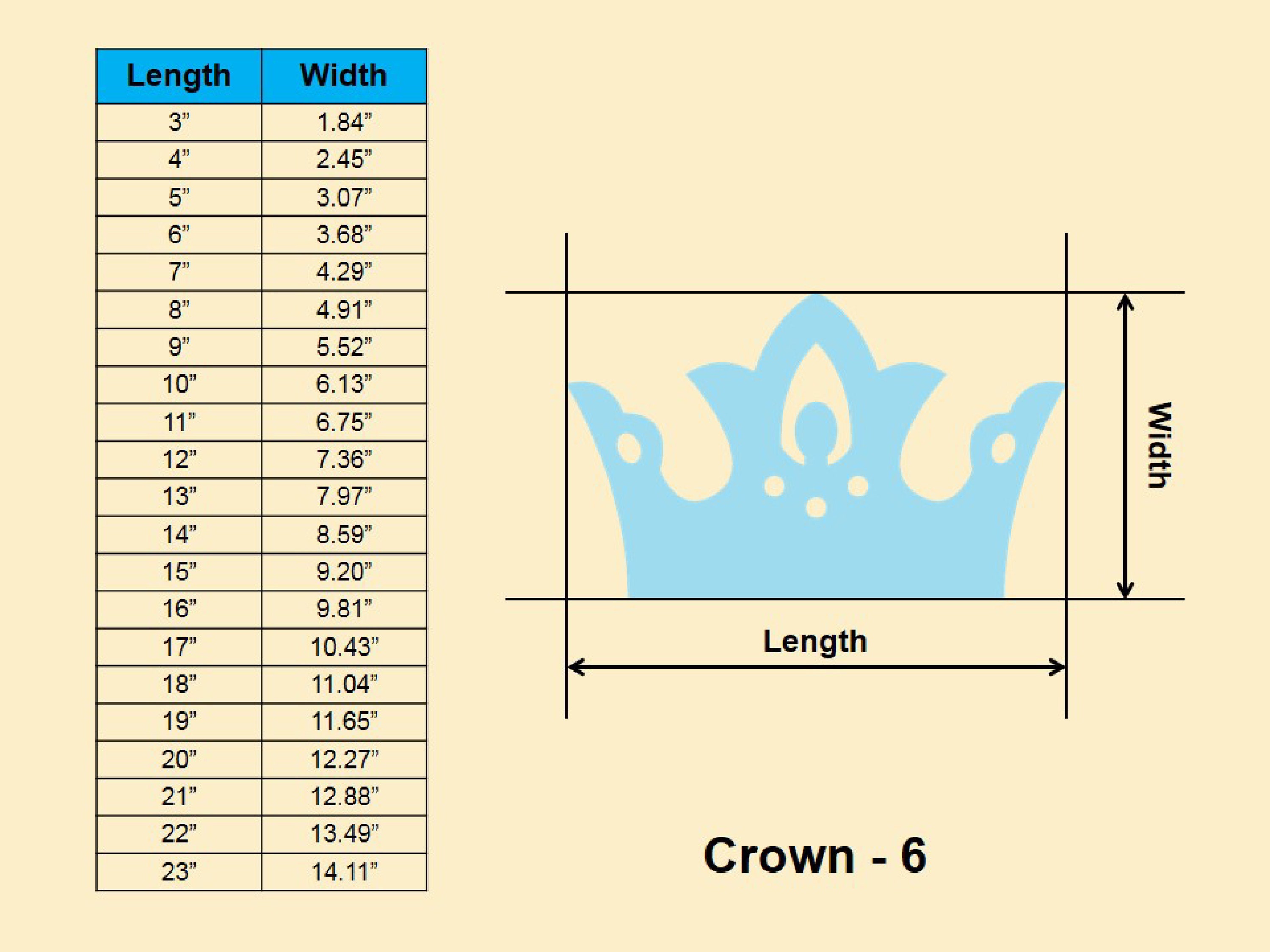 Crown Shape - Multiple Sizes - Laser Cut Unfinished Wood Cutout Shapes ...