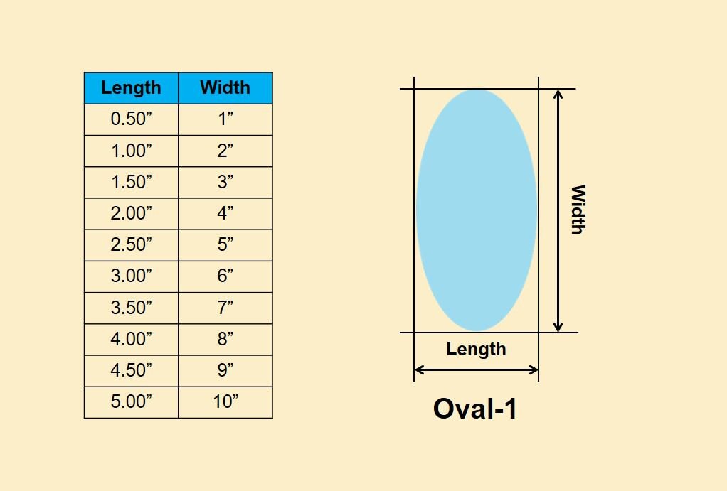 Oval Shape Multiple Sizes Laser Cut Unfinished Wood Cutout | Etsy