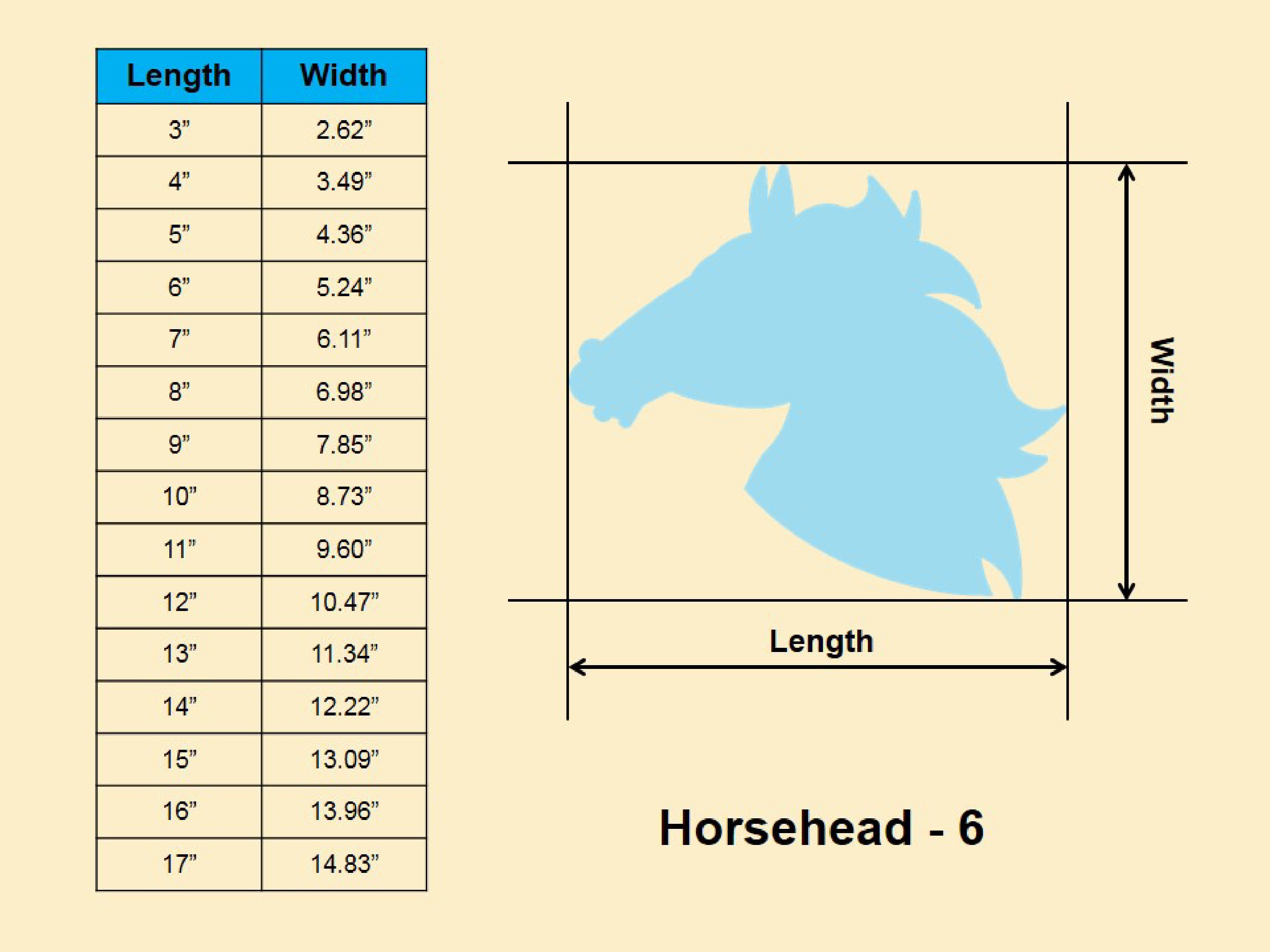 Horsehead Horse animal Multiple Sizes laser Cut Unfinished - Etsy