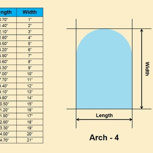 Arch Shape - Multiple Sizes - Laser Cut Unfinished Wood Cutout Shapes ...