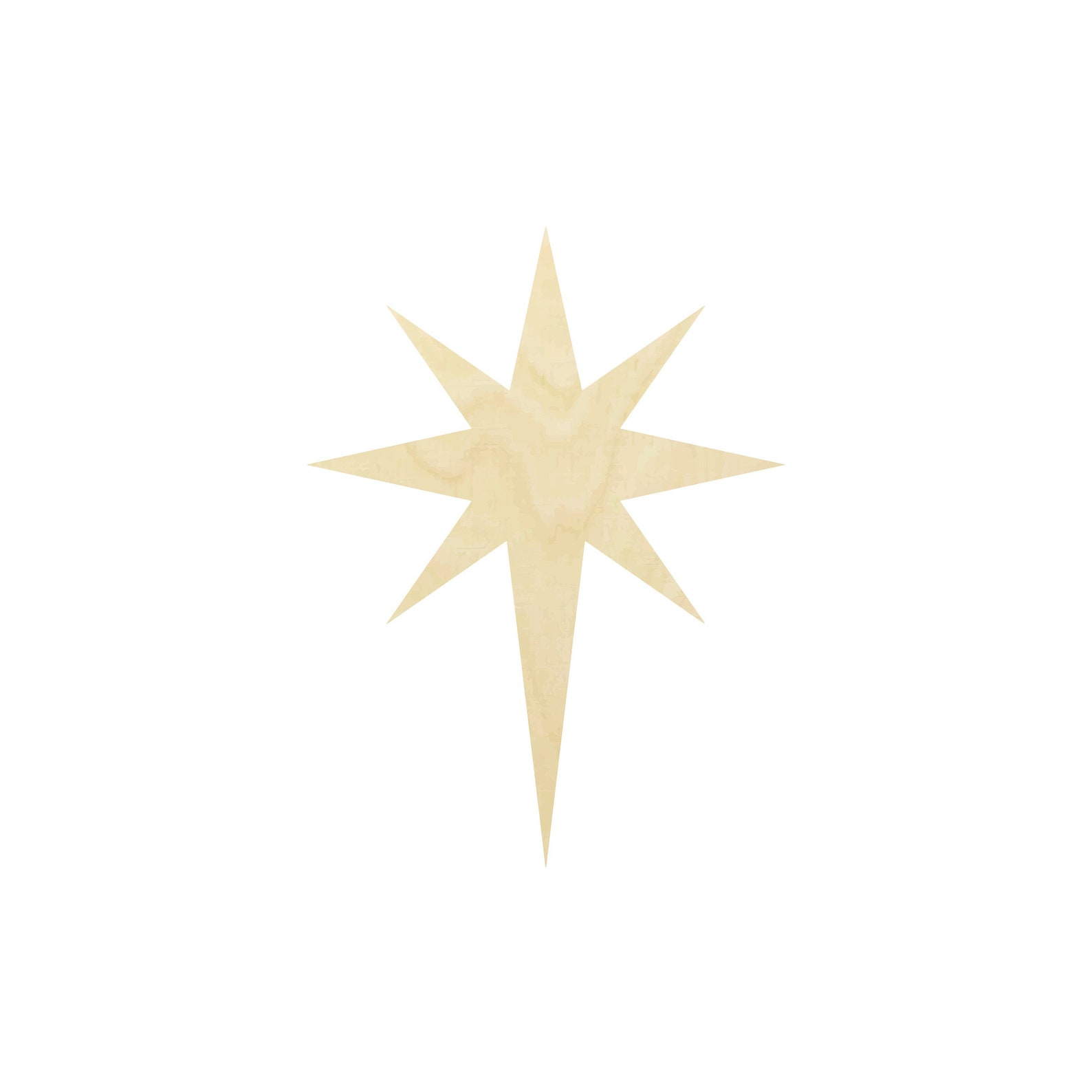 Christmas Bethlehem Star Multiple Sizes Laser Cut - Etsy