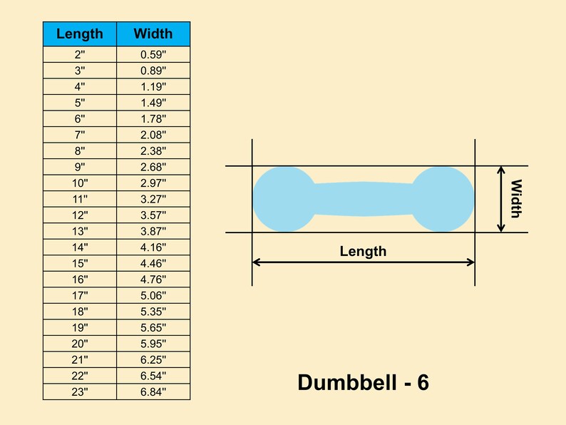 Dumbbell Wooden Shape - Multiple Sizes- Laser Cut Unfinished Wood ...
