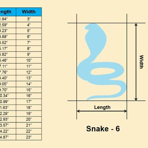 Snake Animal- Multiple Sizes - Laser Cut Unfinished Wood Cutout Shapes ...