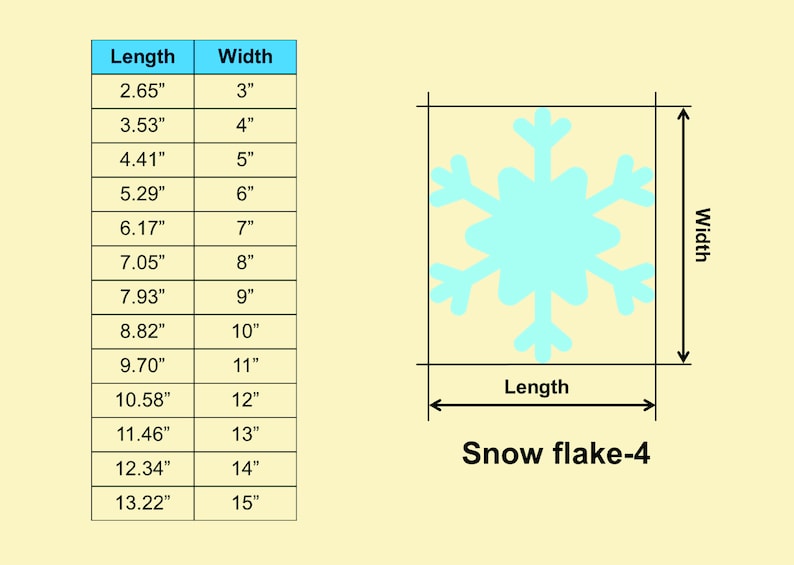 Snowflake Shape - Multiple Sizes - Laser Cut Unfinished Wood Cutout ...