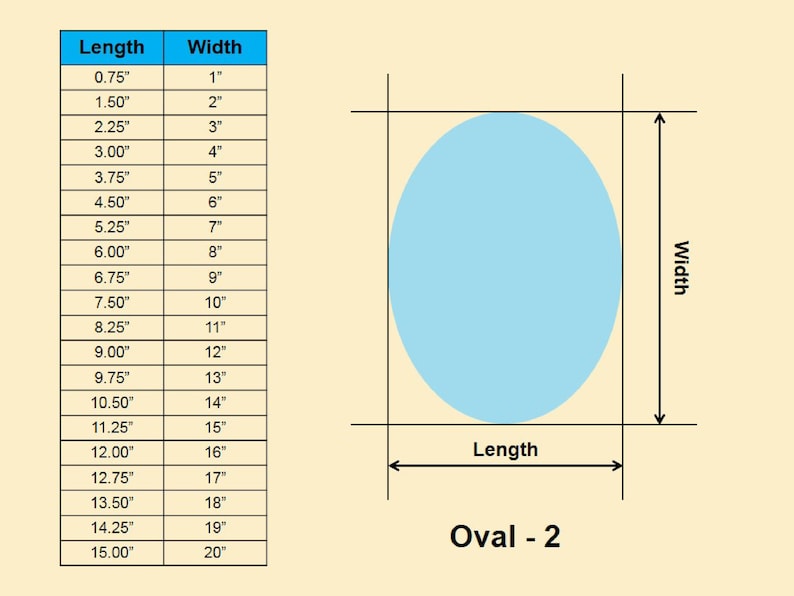 Oval Shape - Multiple Sizes - Laser Cut Unfinished Wood Cutout Shapes ...