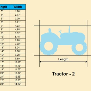 Tractor Vehicle Shape - Multiple Sizes - Laser Cut Unfinished Wood ...