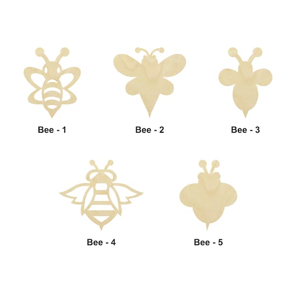 Bee Wood Cutout - Etsy