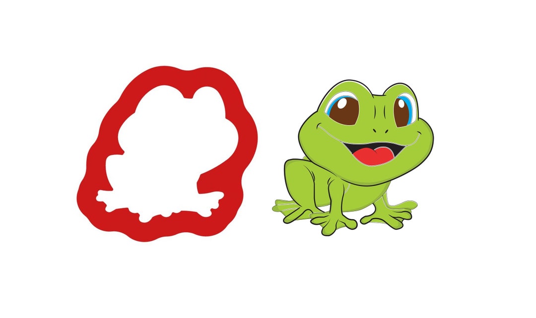 Frog Cookie Cutter - 3 / Animal Cookie Cutter / High Quality Cutter ...