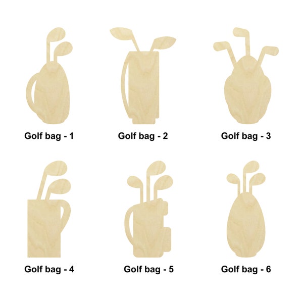 Laser Cut Golf Bag - Etsy