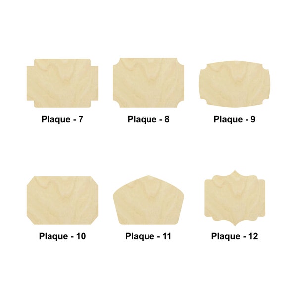 Unfinished Wood Plaque - Etsy