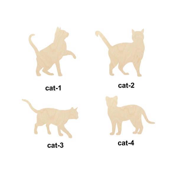 Cat Cut Outs - Etsy