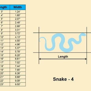 Snake Animal- Multiple Sizes - Laser Cut Unfinished Wood Cutout Shapes ...