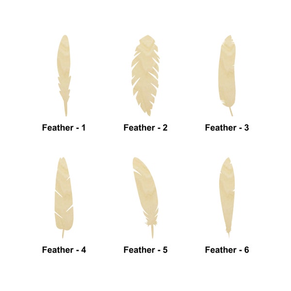 Wood Feather Art - Etsy