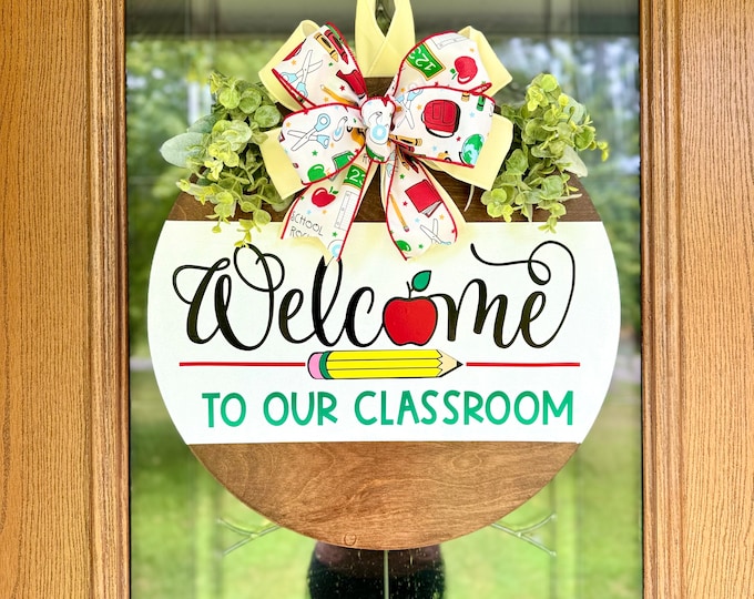Classroom Door Hanger | Classroom Decor | Classroom Door Decor ...