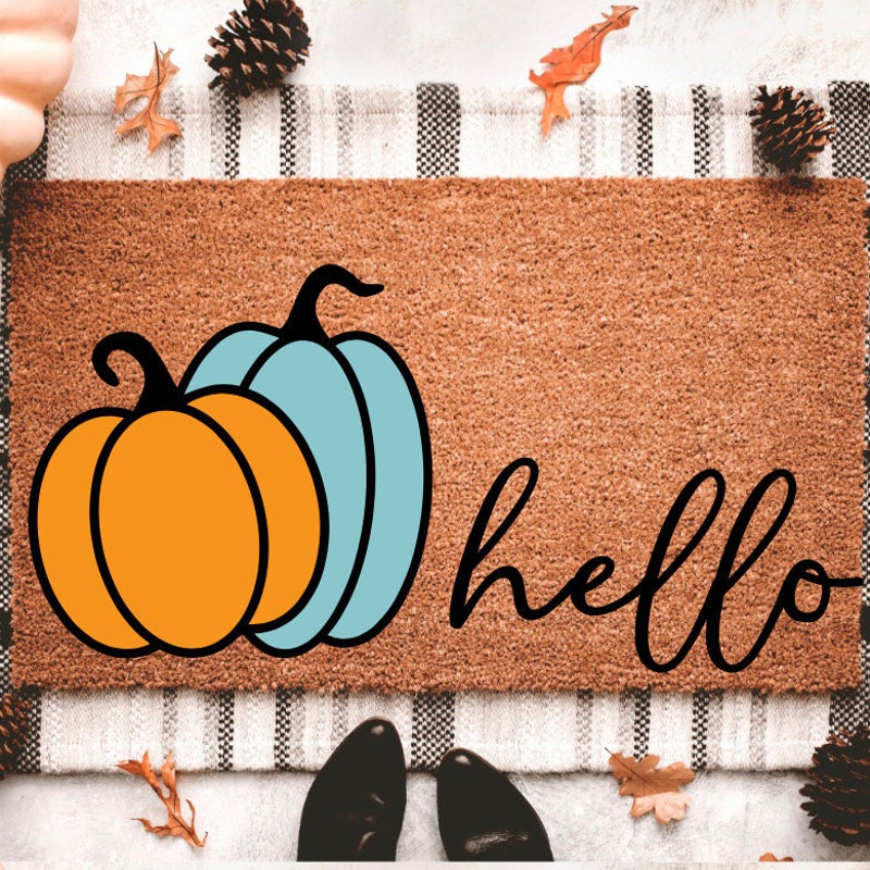 Teal Fall Decor - Etsy