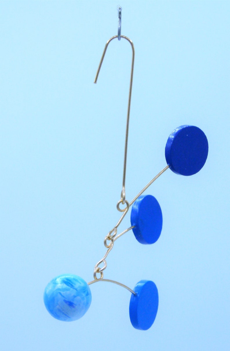 Blue Comet Mini-mobile Ornament - Etsy