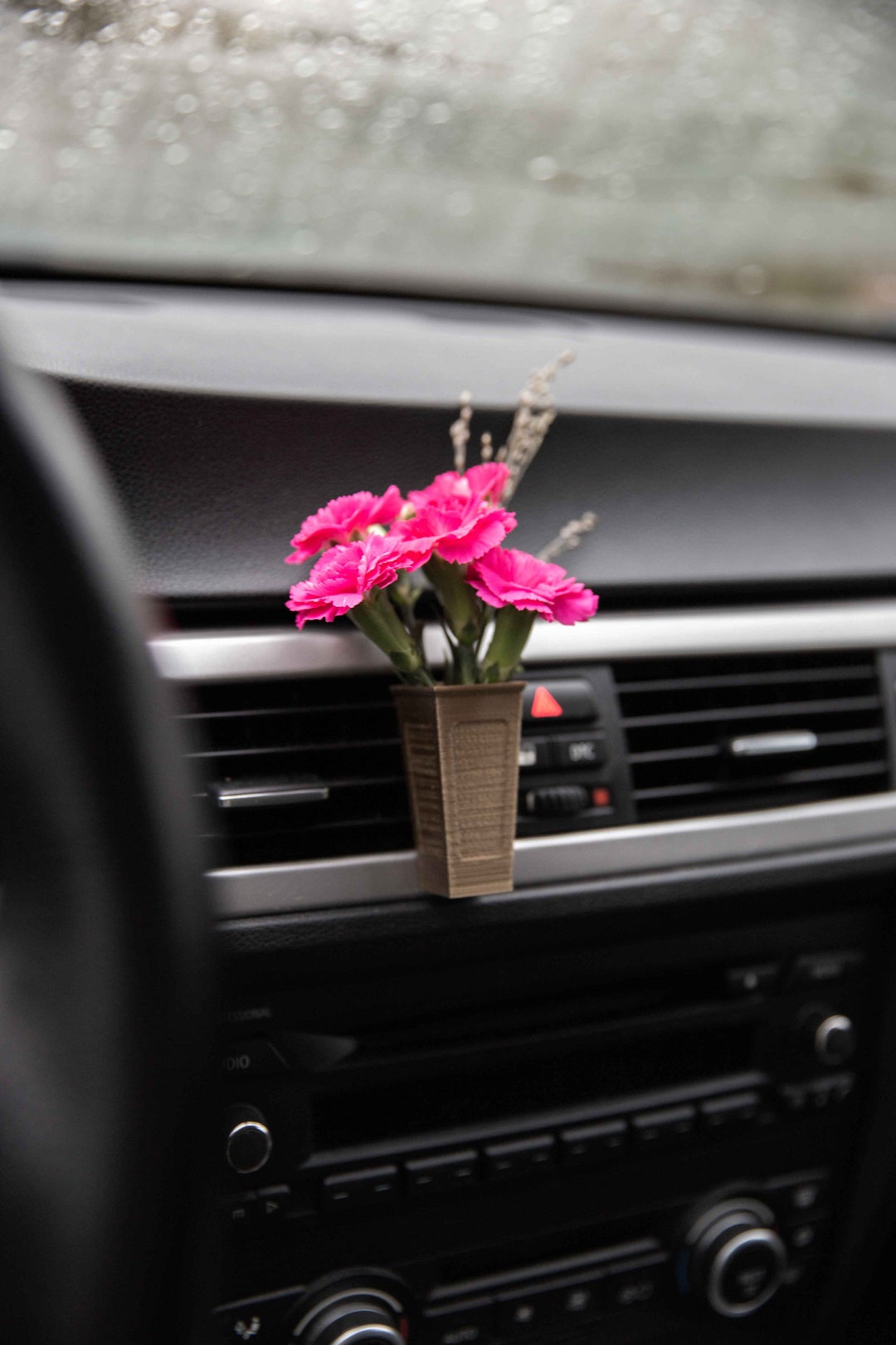 Cardening Car Vase Cozy Boho Car Accessory for Women Natural Air ...