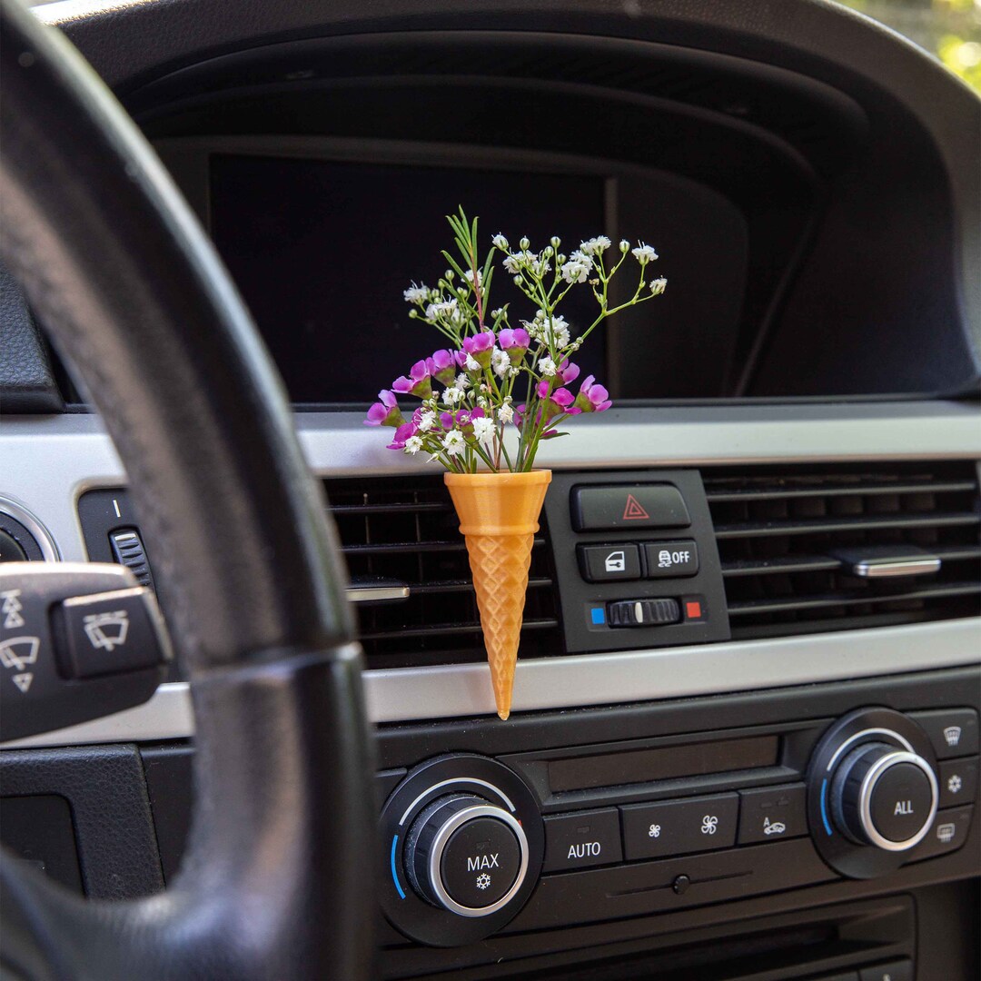 Cardening Car Vase - Cozy Boho Car Accessory for Women Natural Air ...