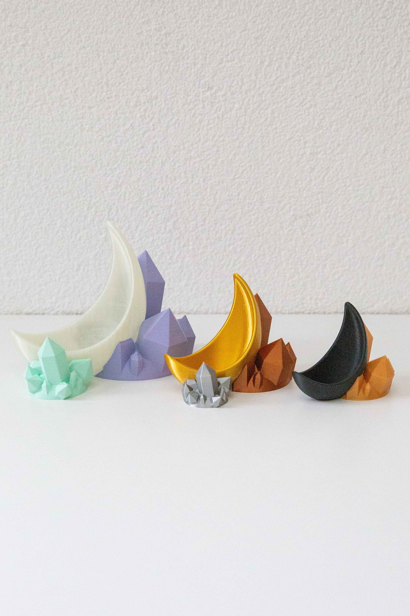 Moonstone Succulent Planter Moon Pot / Galaxy Art Holder / | Etsy