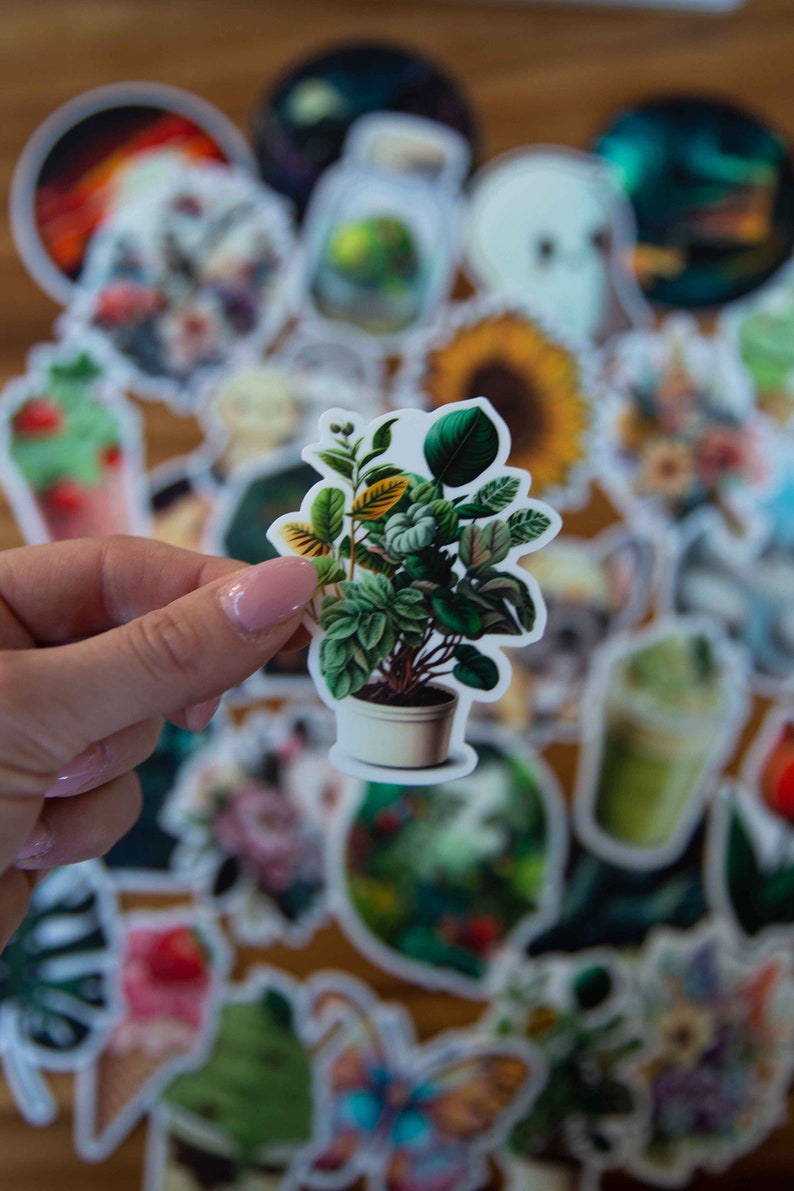 Plant Collection Sticker - 2.5x3 Inch - Waterproof Vinyl Decal - Etsy