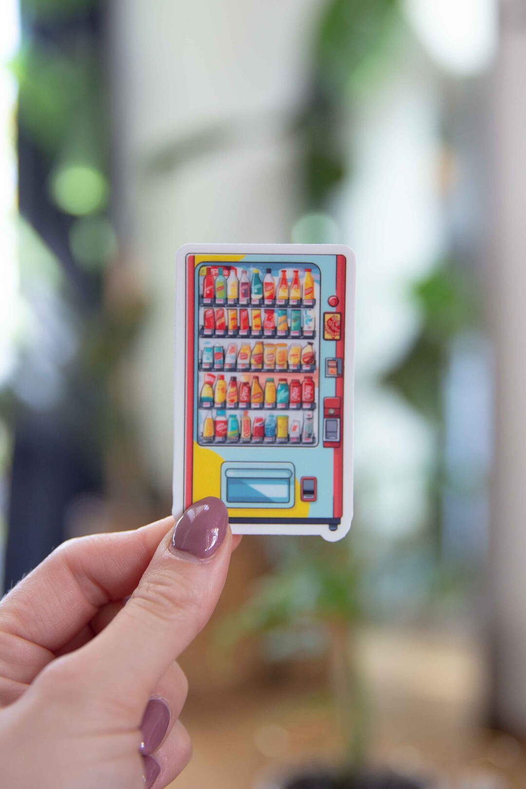Vending Machine Sticker - 2x3 Inch - Waterproof Vinyl Decal - Etsy