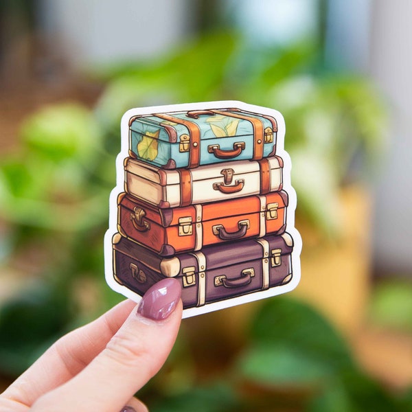 Suitcase Stickers - Etsy