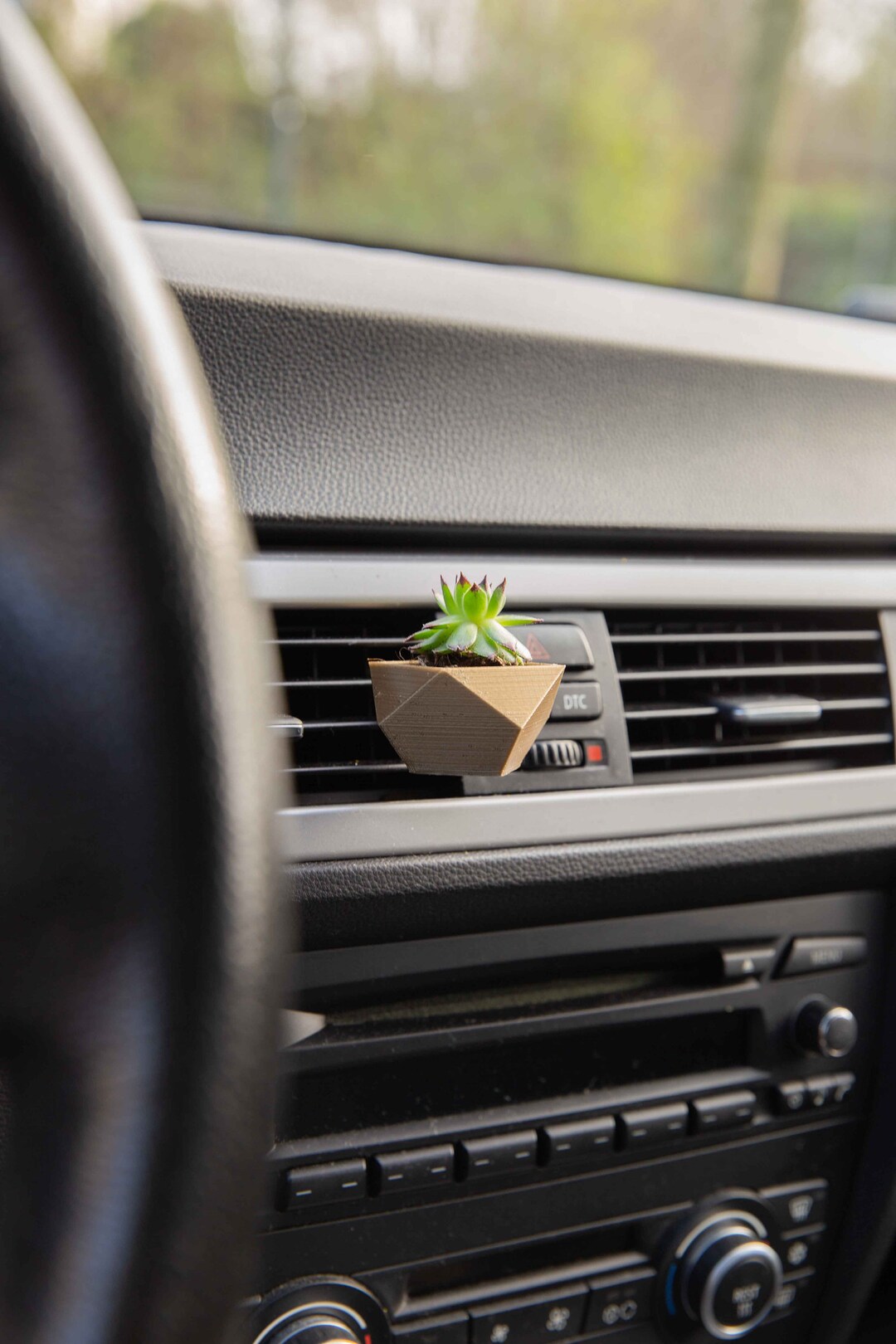 Cardening Car Planter - Cozy Boho Car Accessory for Women Natural Air ...