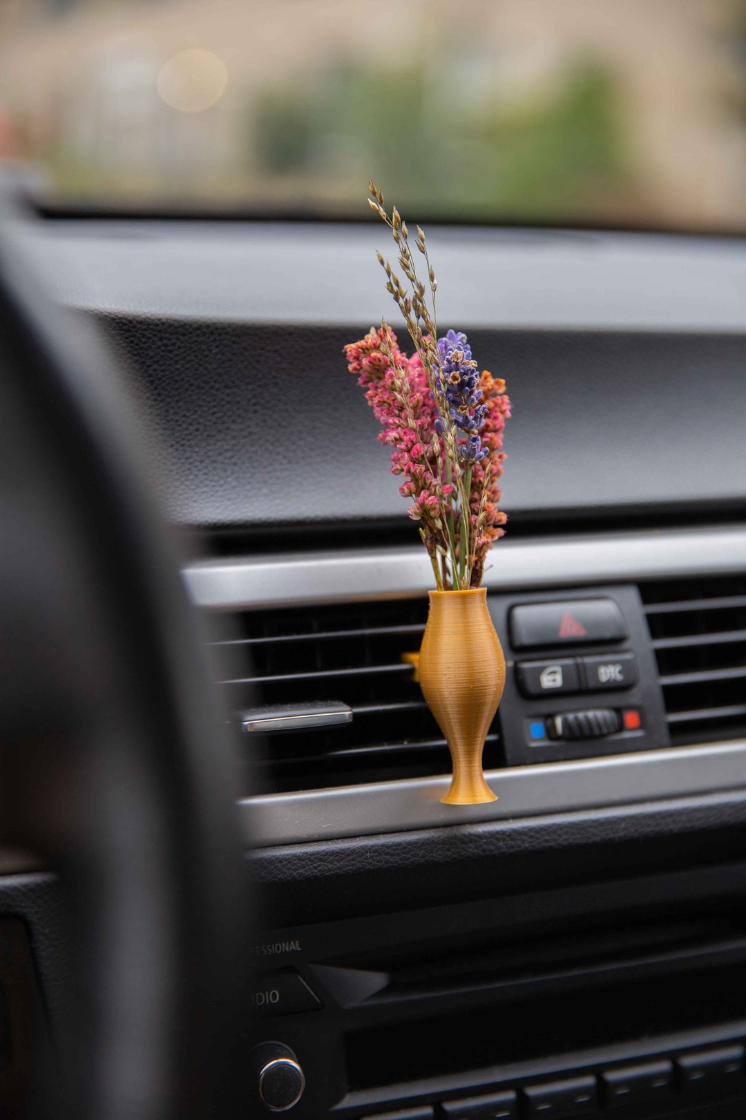 Cardening Car Vase Cozy Boho Car Accessory for Women Natural Air ...