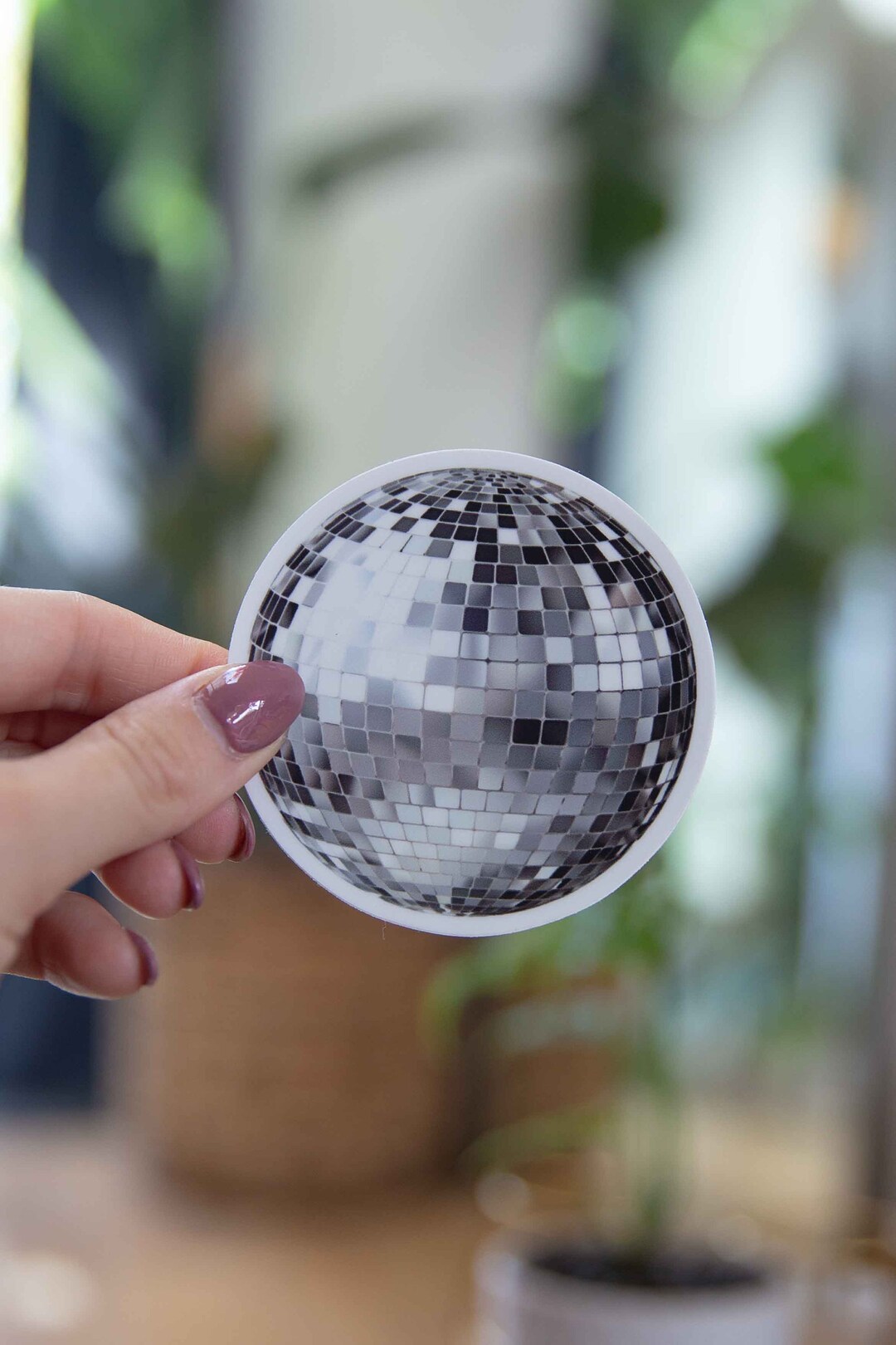 Mirrorball Sticker - 3x3 Inch // Waterproof & Durable Vinyl Sticker ...