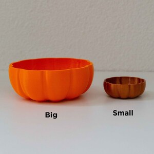 Halloween Pumpkin Candy Bowl - Spooky Home Decor - Trick or Treat - Etsy