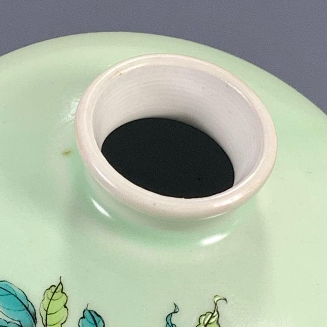 Exquisite Chinese Antique Famille Rose Vase With Floral and Auspicious ...