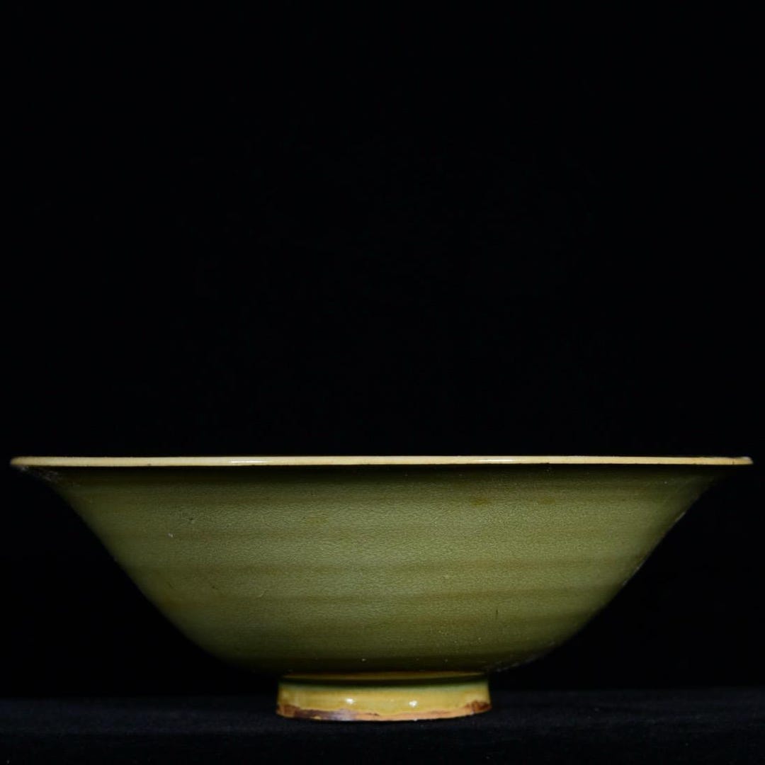 Chinese Antique Pure Hand-painted Exquisite Rare Yaozhou Porcelain Bowl ...