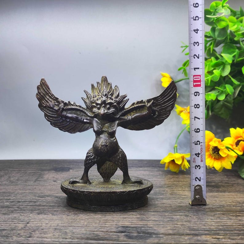 A Rare and Exquisite Handcrafted Chinese Antique Bronze Golden-winged ...