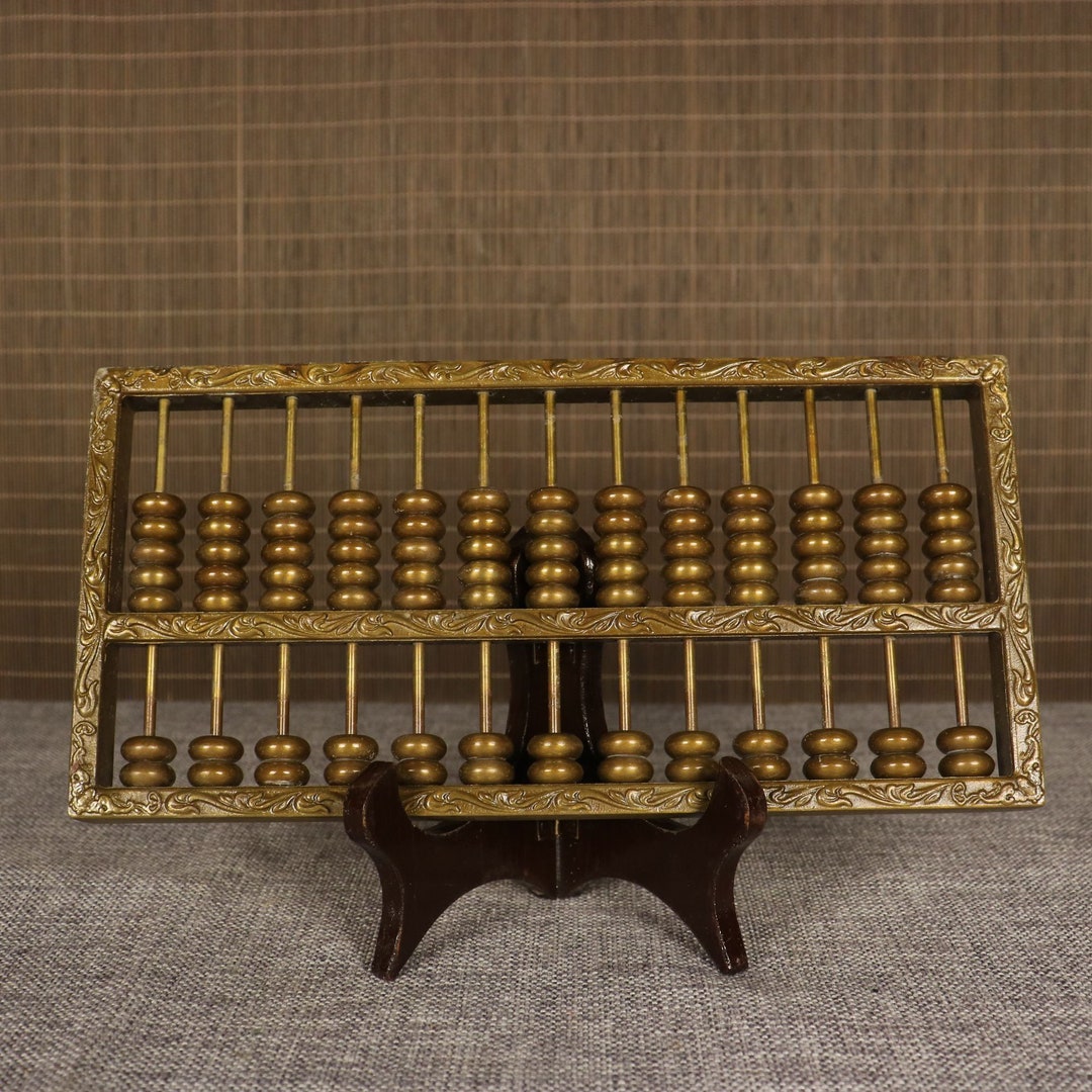 Exquisite Rare Pure Copper Abacus Ornament Made by Chinese - Etsy