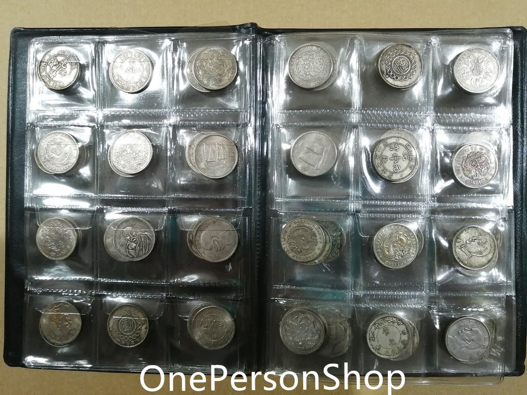 A Collection and Rare Copper Coins and Coins Made by Hand From - Etsy