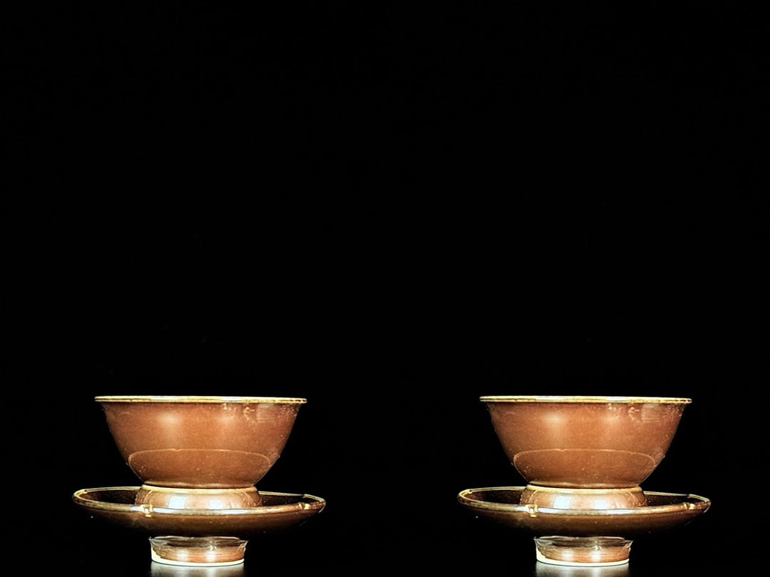 Chinese Antique Pure Hand-painted Exquisite Rare Ding Kiln Purple Ding ...