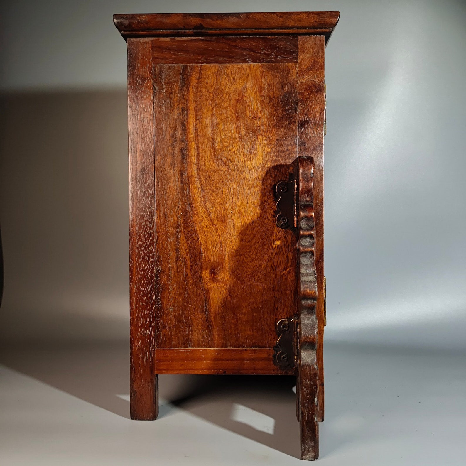 Chinese Antique Collection Rosewood Hand-made Embossed Dragon - Etsy