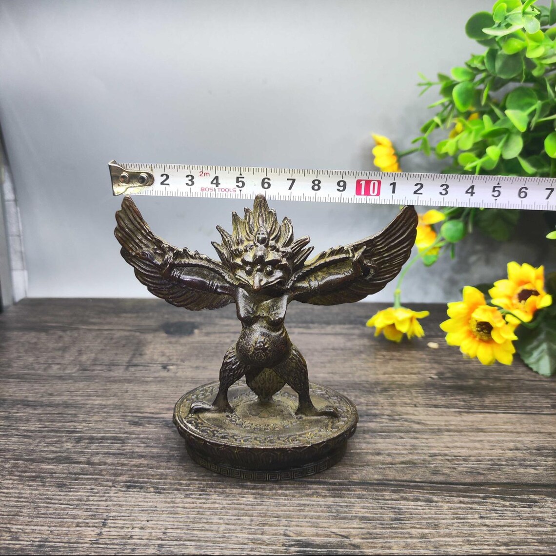 A Rare and Exquisite Handcrafted Chinese Antique Bronze Golden-winged ...