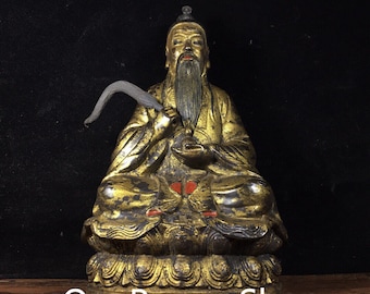 Chinese Lord Statue - Etsy