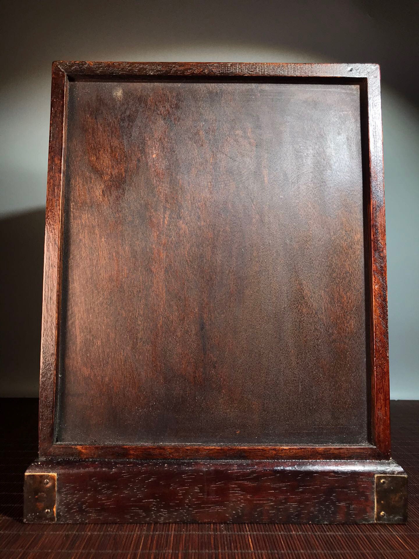 Chinese Antique Rosewood Handmade Embossed Pattern Rare - Etsy